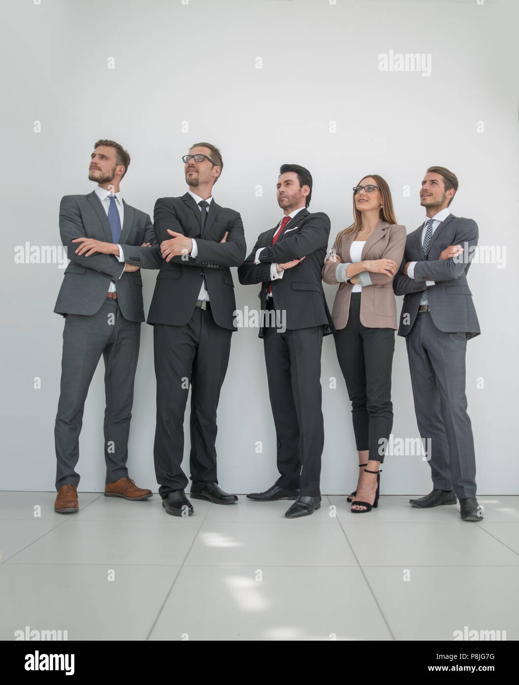 professional business team photo in full growth Stock Photo - Alamy