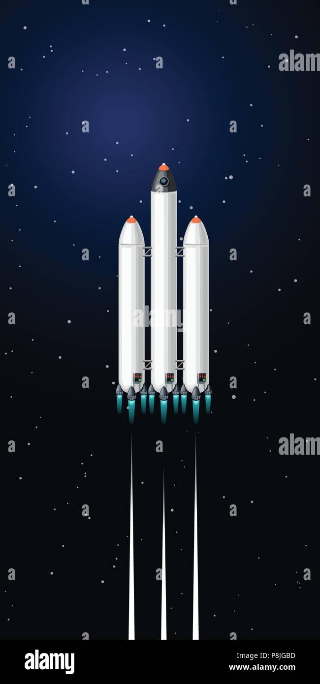 Triple launch Stock Vector Images - Alamy