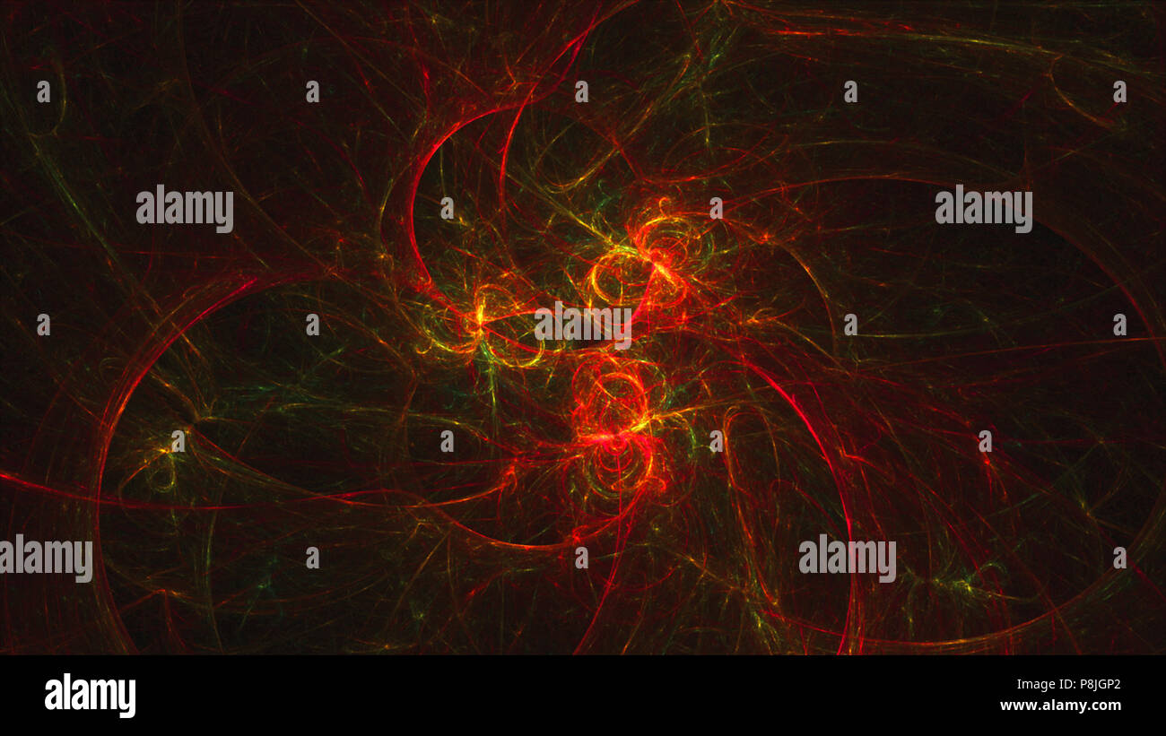 Abstract fractal light background. Digital 3d rendering backdrop Stock ...