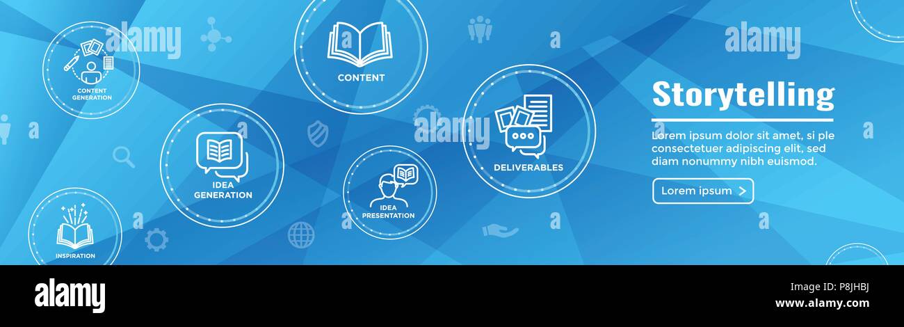 Brand Concepting & Brainstorming Web Header Banner with Photos, Person ...