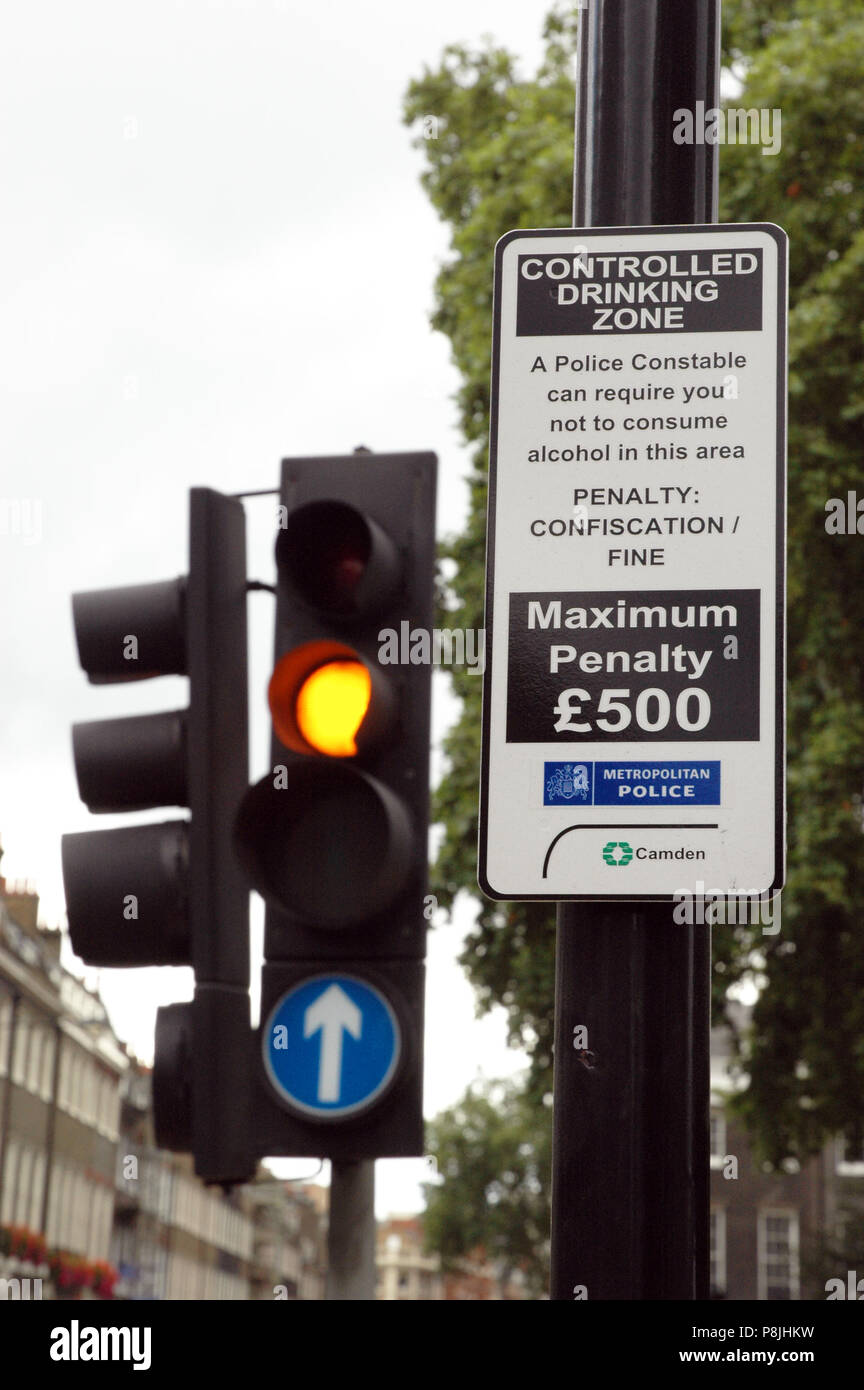 Alcohol control zone hi-res stock photography and images - Alamy