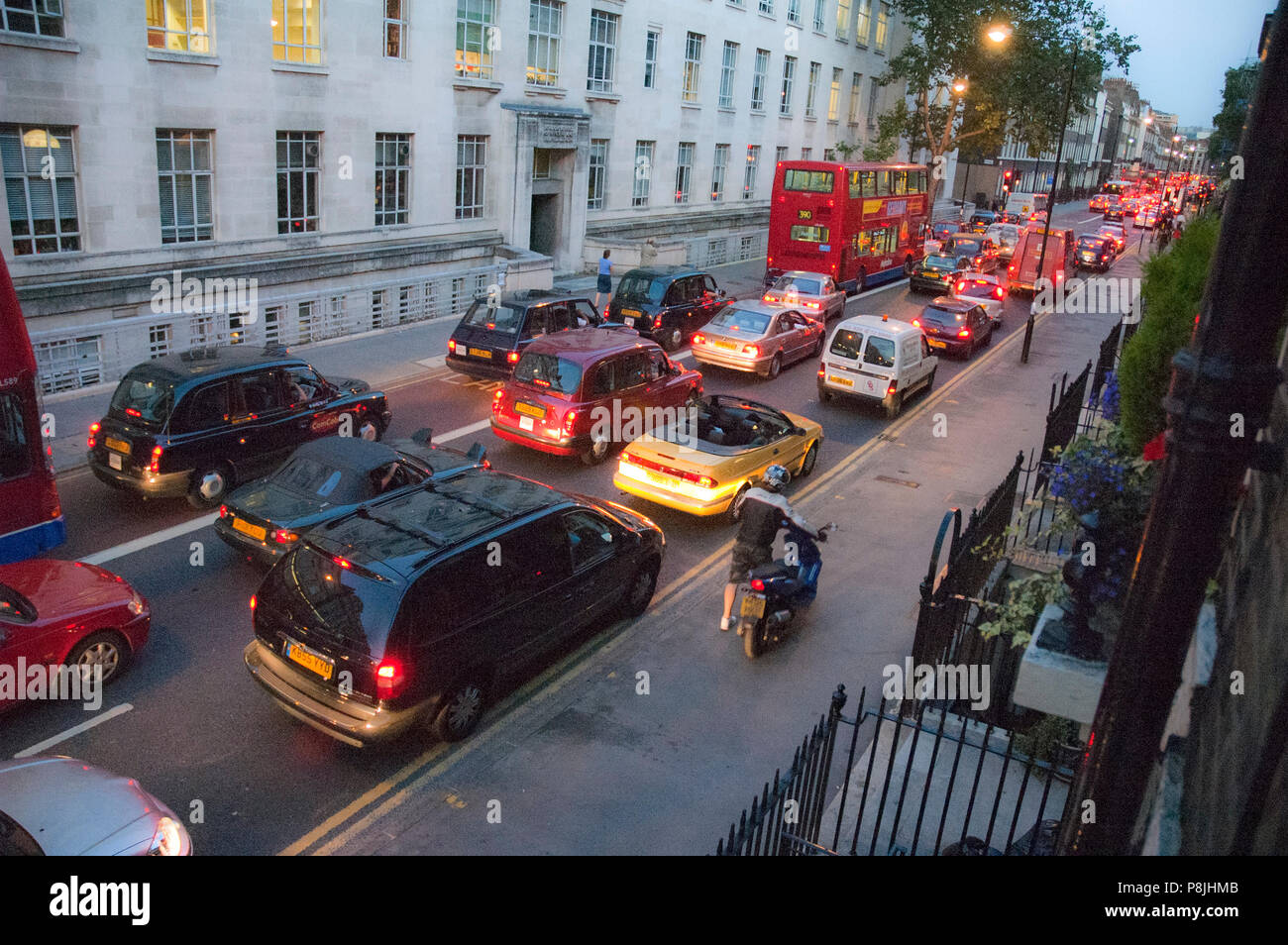 Busy Street London Traffic Jam High Resolution Stock Photography and ...