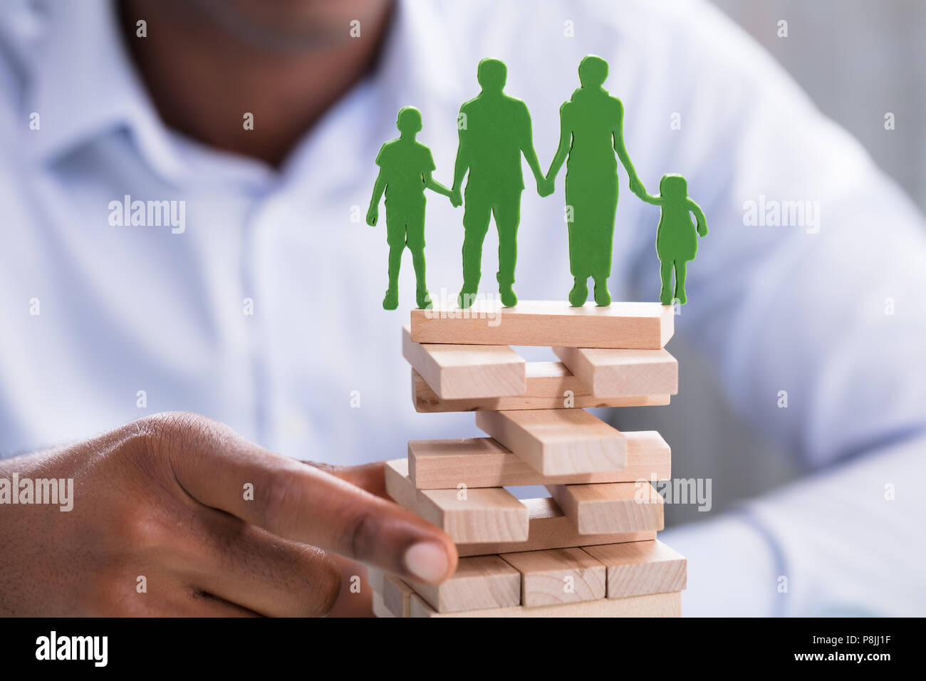 Family building blocks hi-res stock photography and images - Alamy
