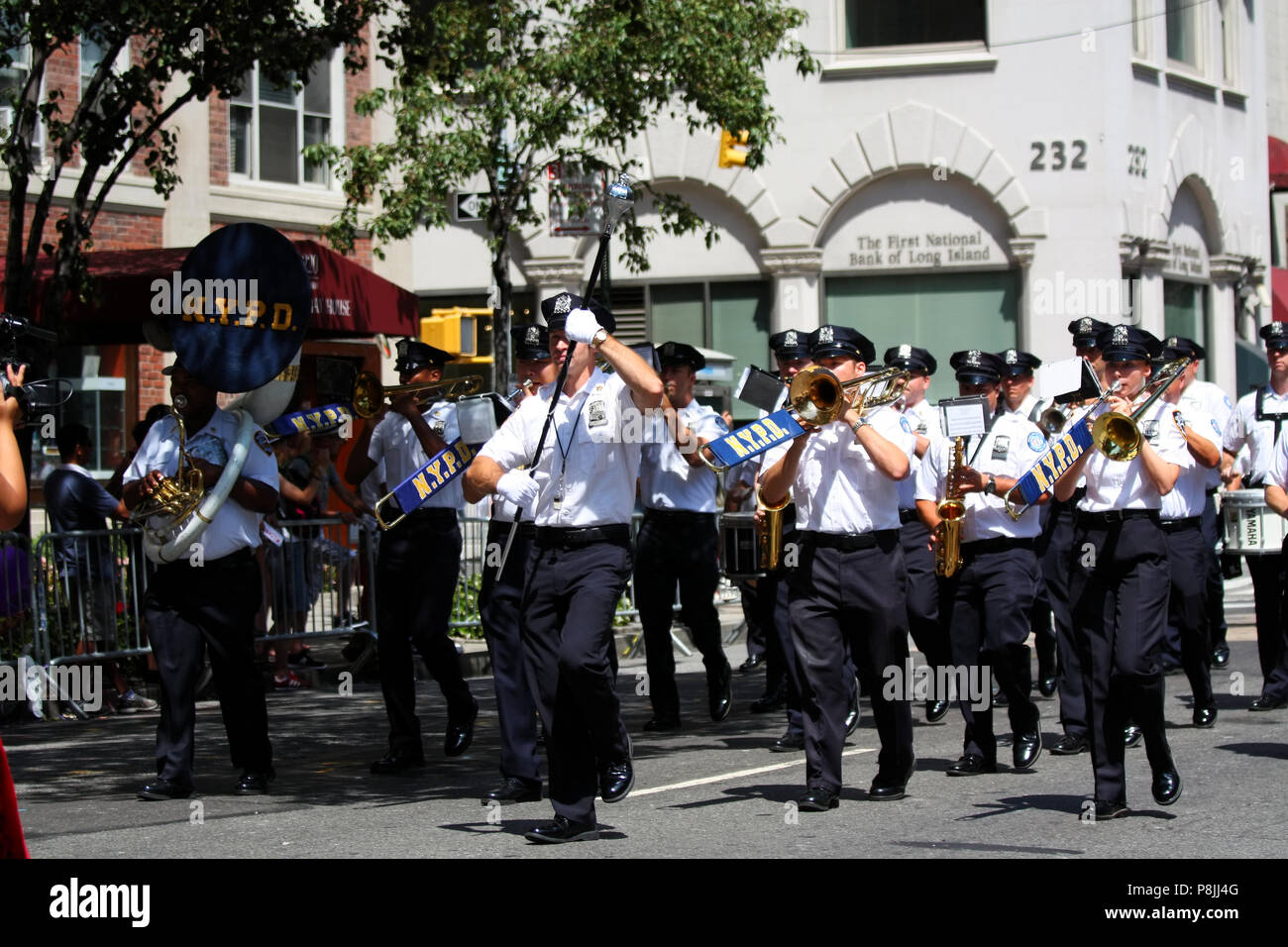 Nypd band hi-res stock photography and images - Alamy