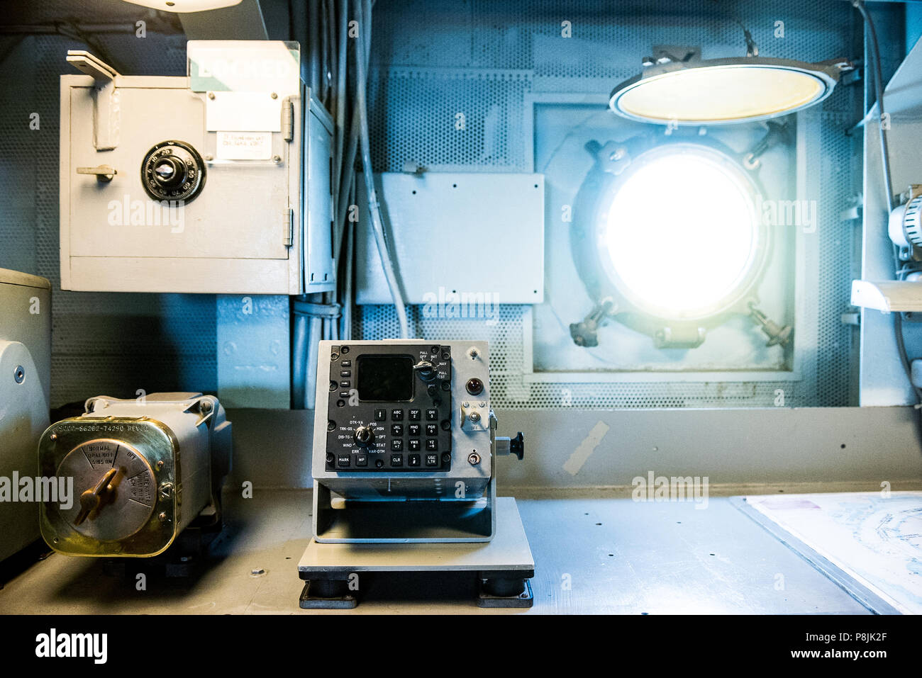 "Island Tour" is what they call a tour of the command and control tower ...