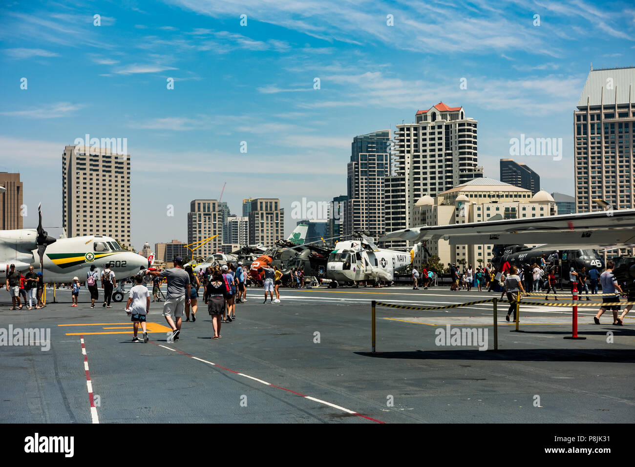 Flight deck images of helicopters, planes, command and control tower ...