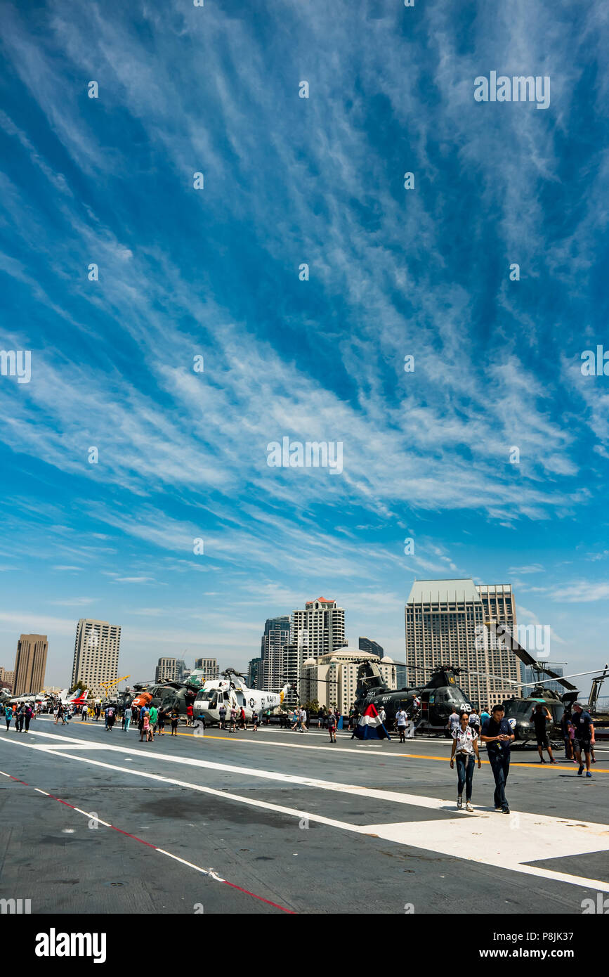 Flight deck images of helicopters, planes, command and control tower ...