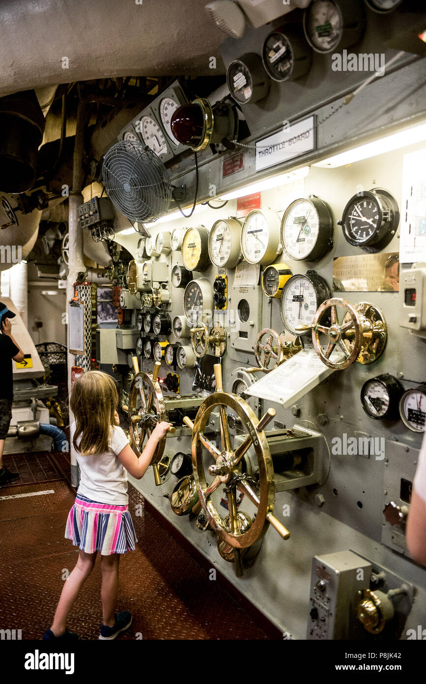 engine room images from the USS Midway Stock Photo - Alamy