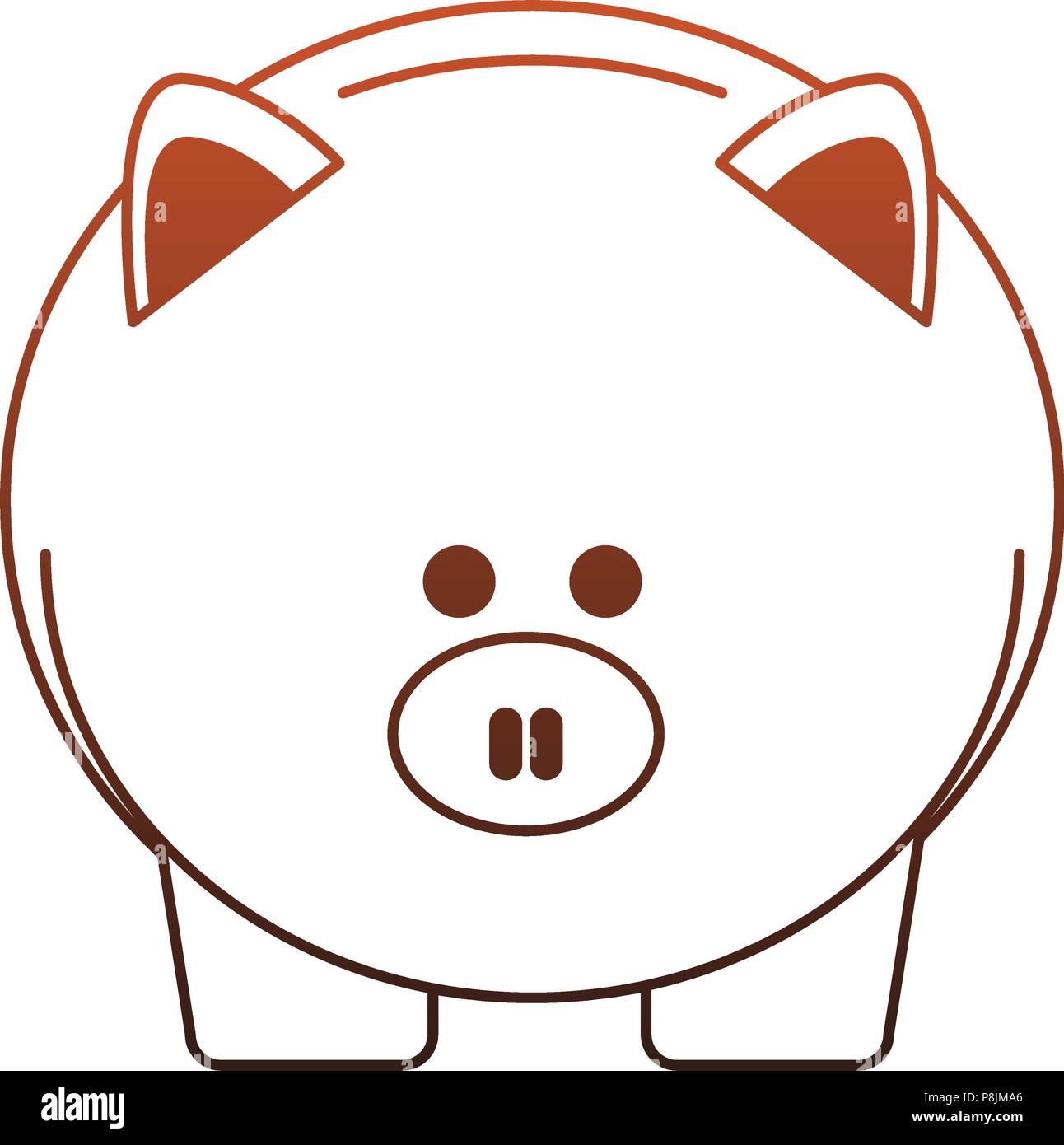Money and savings red lines Stock Vector Image & Art - Alamy