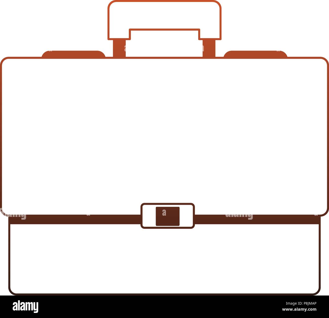 Black case with red symbol Stock Vector Images - Alamy