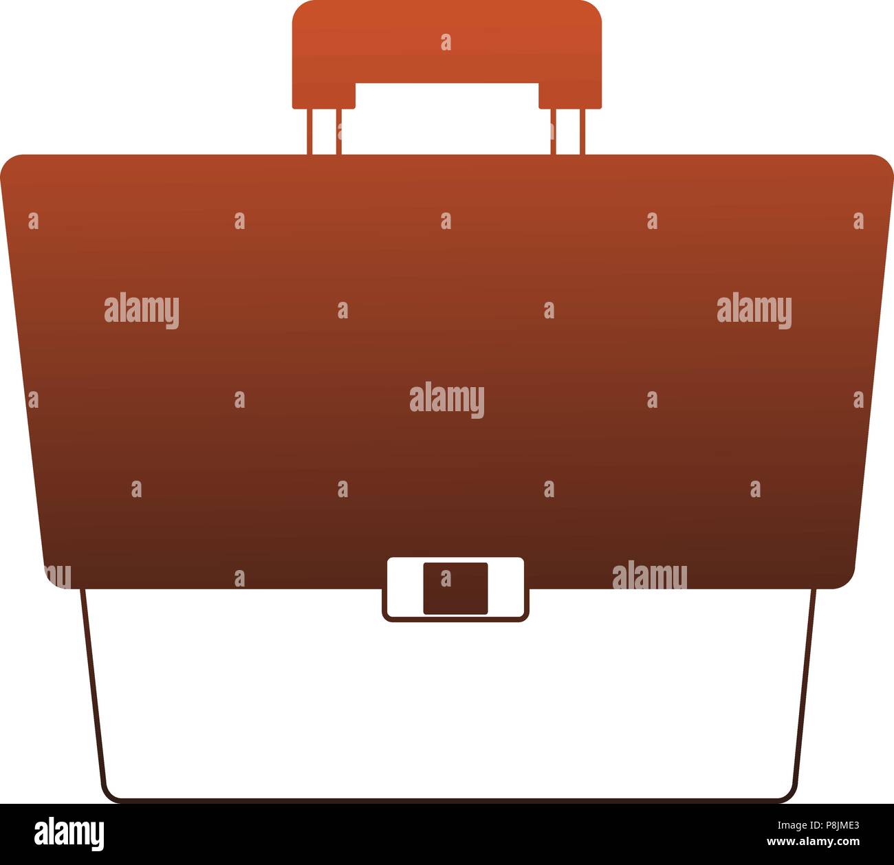 Business briefcase symbol red lines Stock Vector Image & Art - Alamy