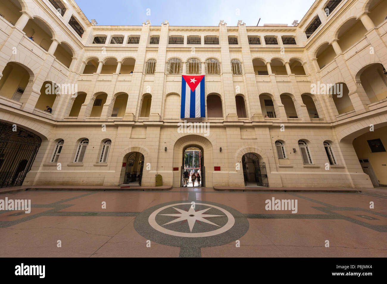 Exterior view of the Museo de la Revolución, former Palace of Fulgencio ...