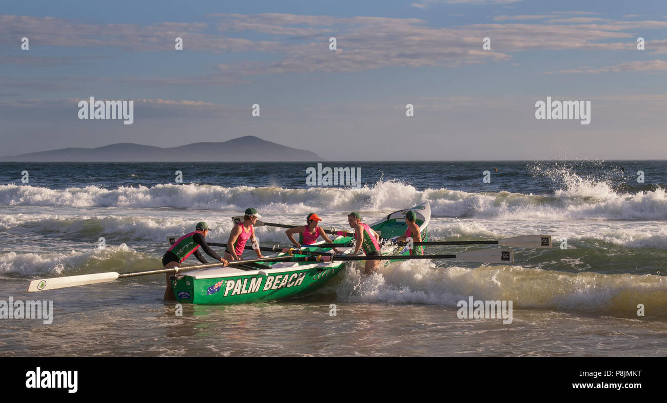 Pacific Palms,New South Wales,Australia. February 25, 2018. Battle of ...