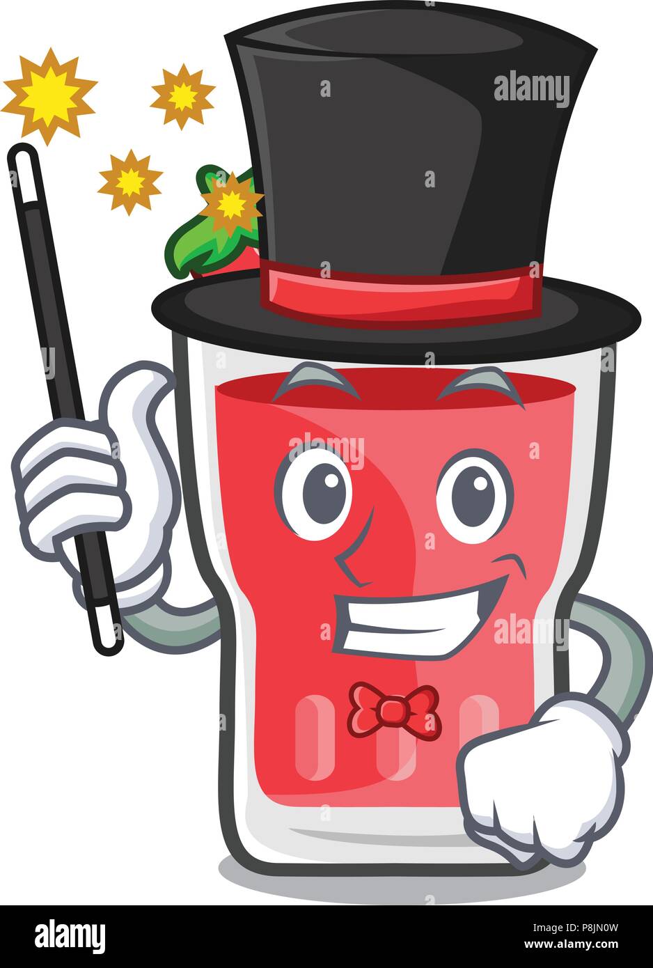 Rabbit drink water Stock Vector Images - Alamy