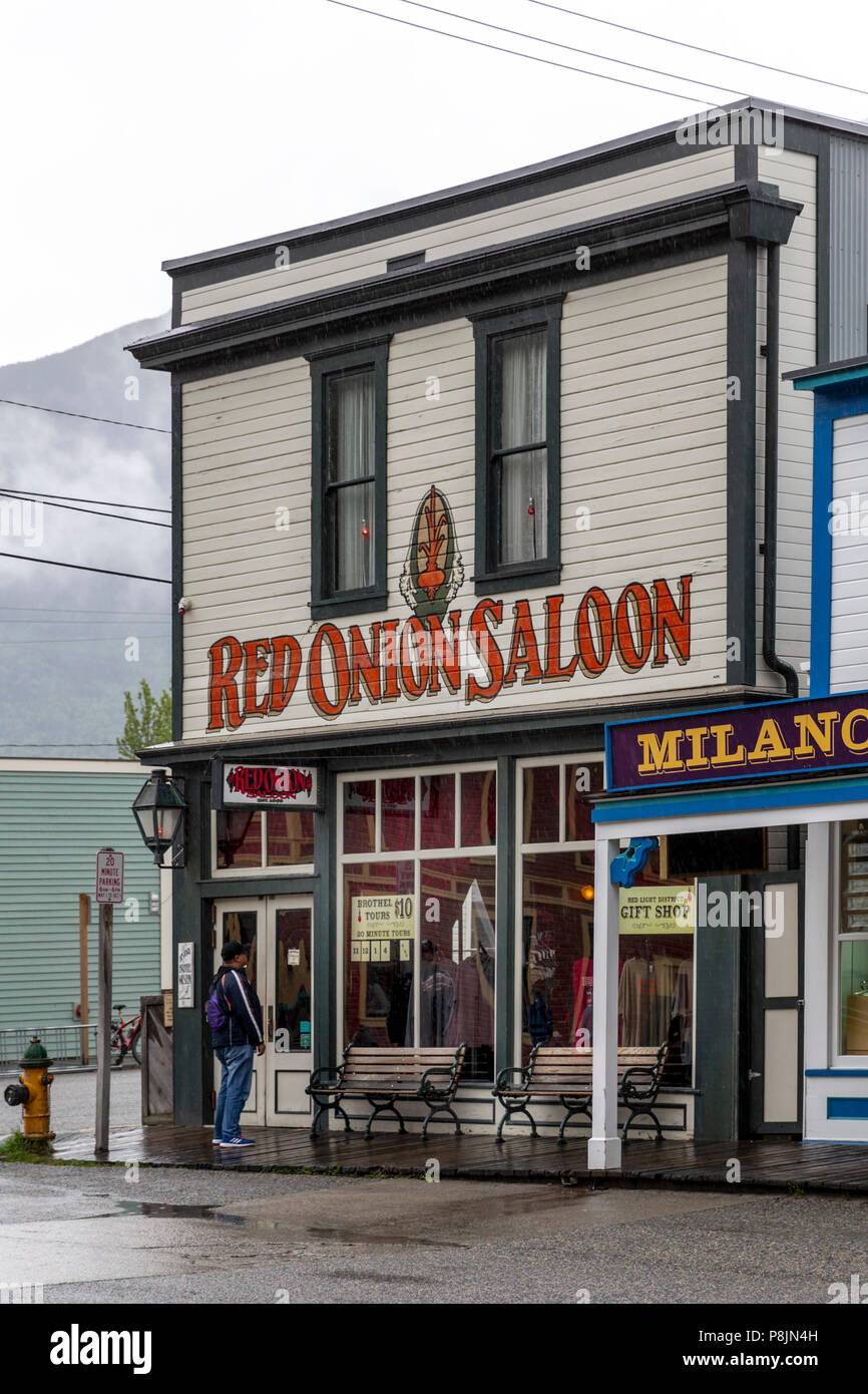Red onion saloon skagway alaska hi-res stock photography and images - Alamy
