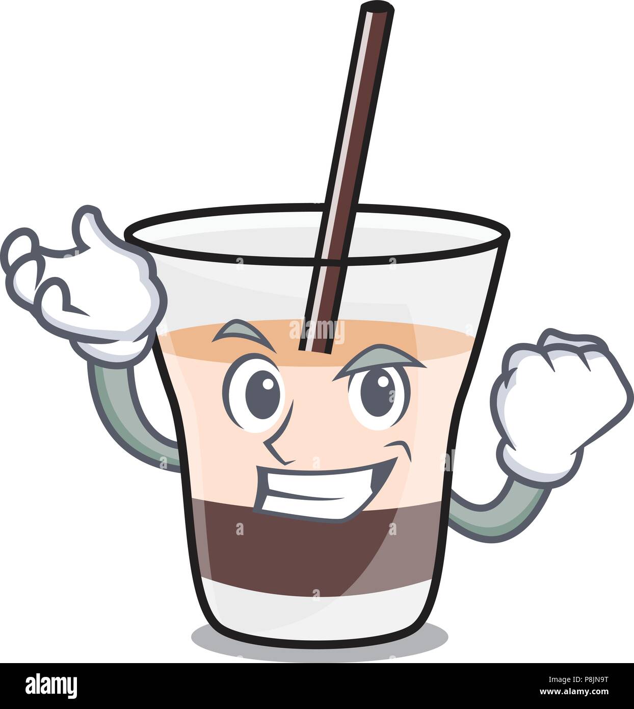 Successful white russian character cartoon Stock Vector Image & Art - Alamy