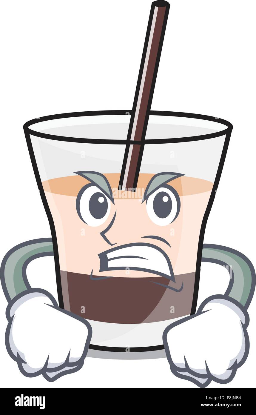 Angry white russian mascot cartoon Stock Vector Image & Art - Alamy