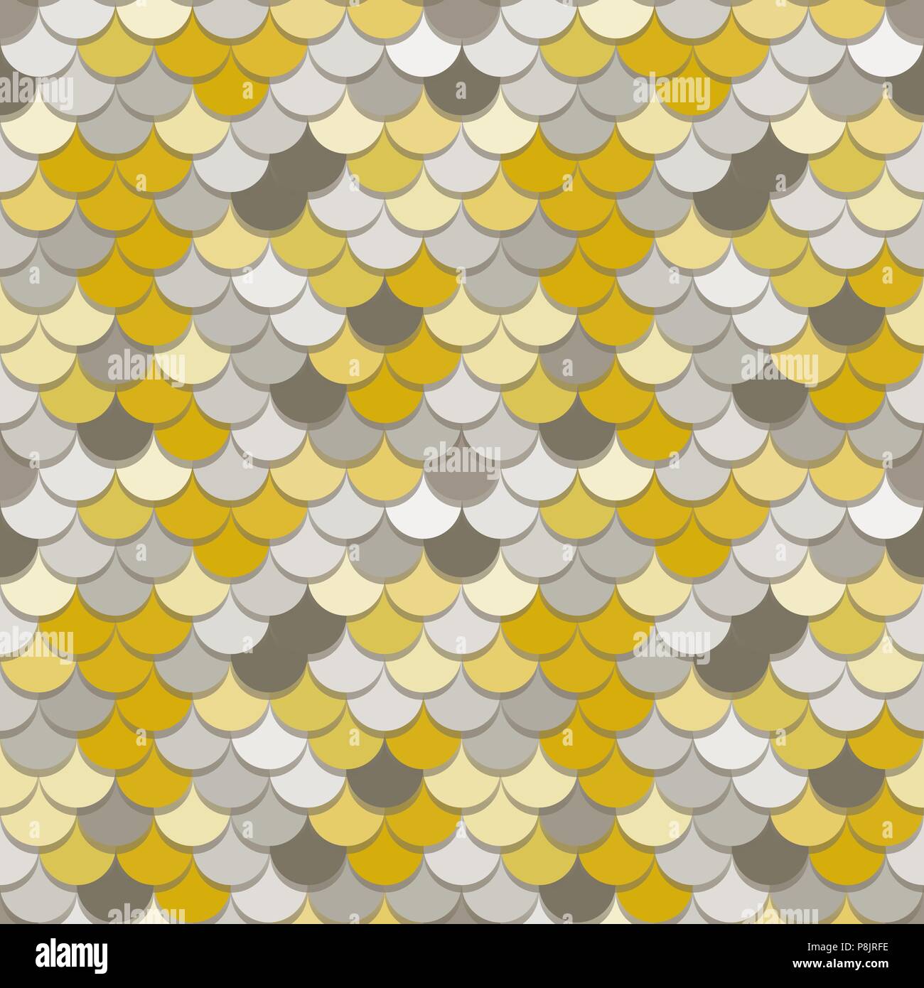 Paper scales seamless vector squama metal pattern Stock Vector Image ...