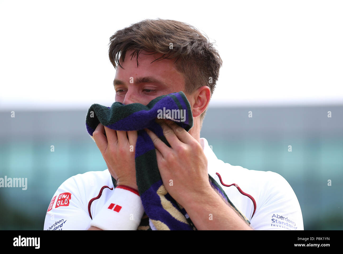 Gordon Reid on day ten of the Wimbledon Championships at the All ...