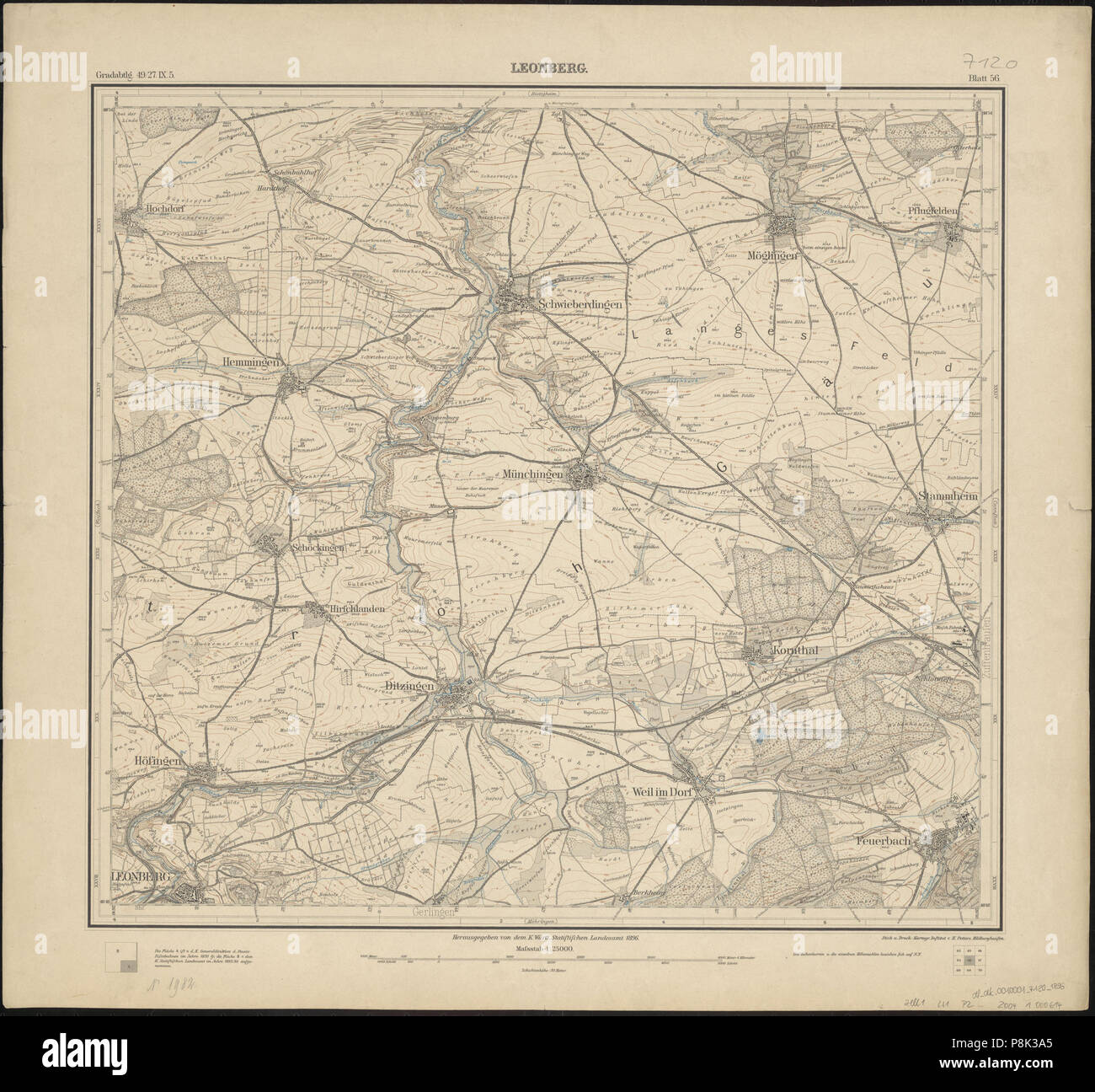 Topographische karte hi-res stock photography and images - Alamy