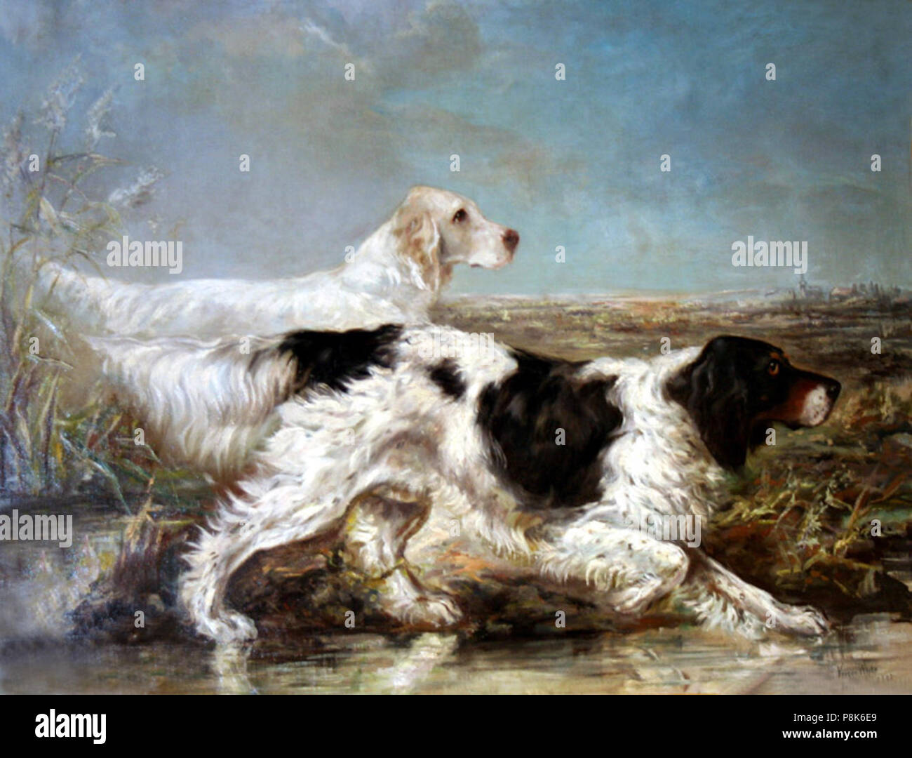 Hunt scene hi-res stock photography and images - Alamy