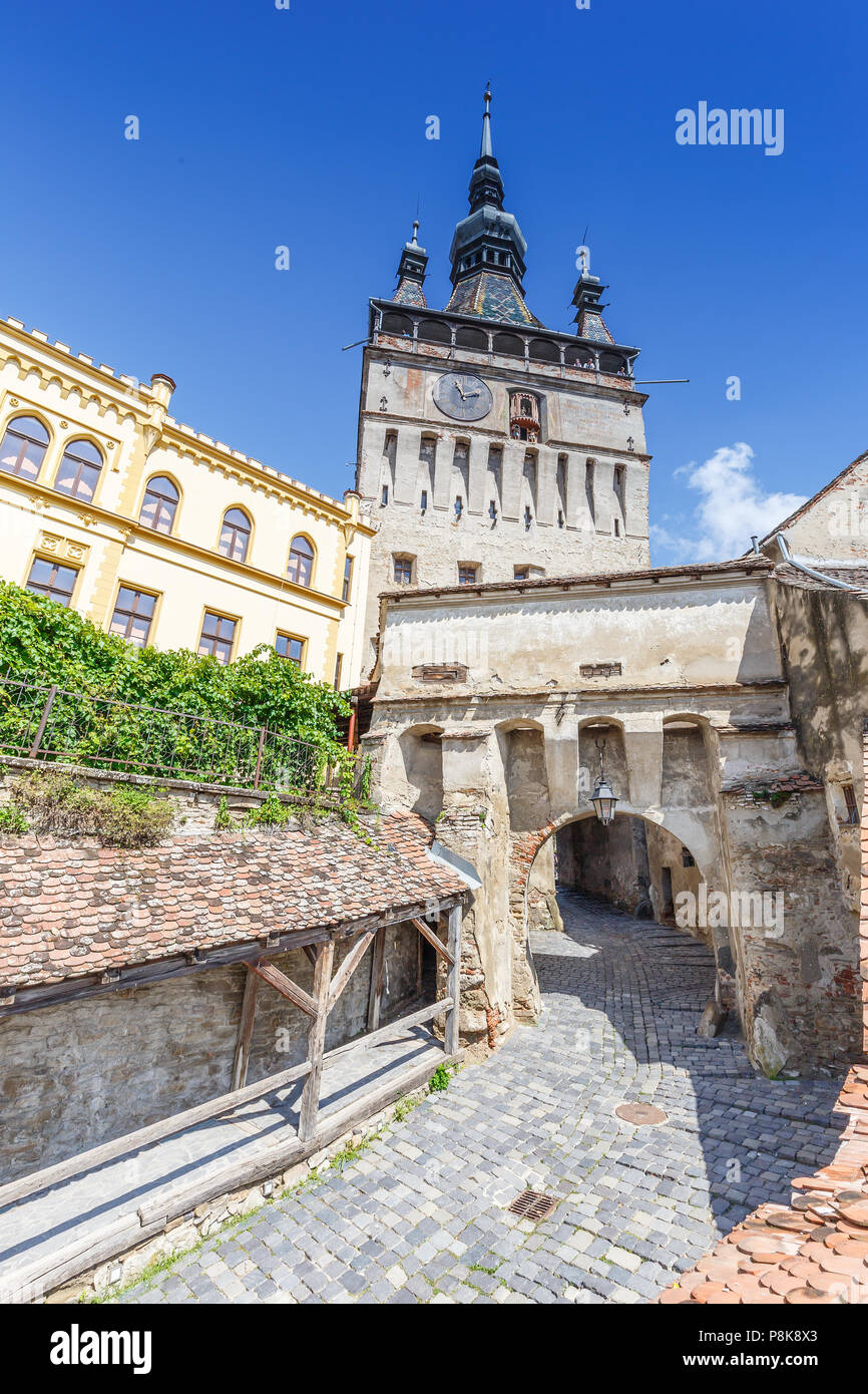 Medieval tower romania hi-res stock photography and images - Alamy