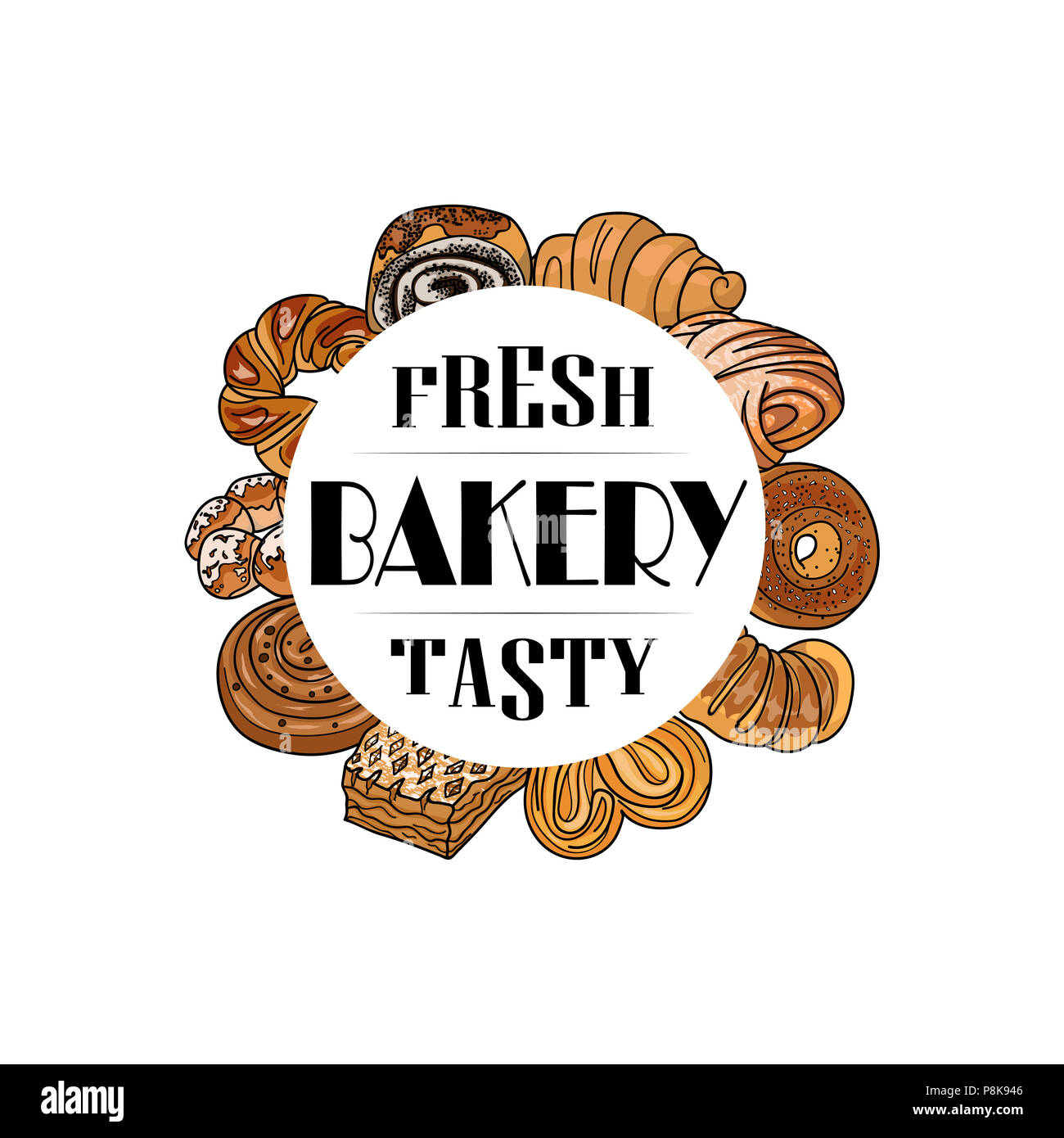 Bakery signboard hi-res stock photography and images - Alamy