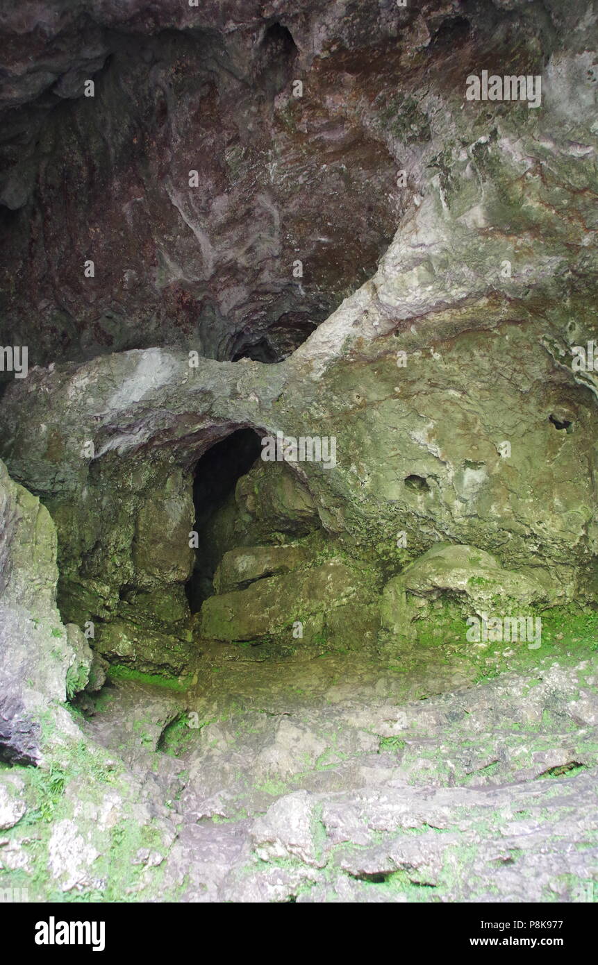 Cave. Thorpe Pasture. Derbyshire Dales. John o' groats (Duncansby head ...