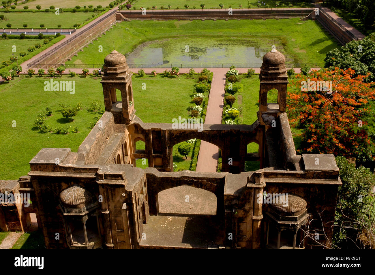 Entrance of the Lalbag Fort. It is also known as "Fort Aurangabad" is ...