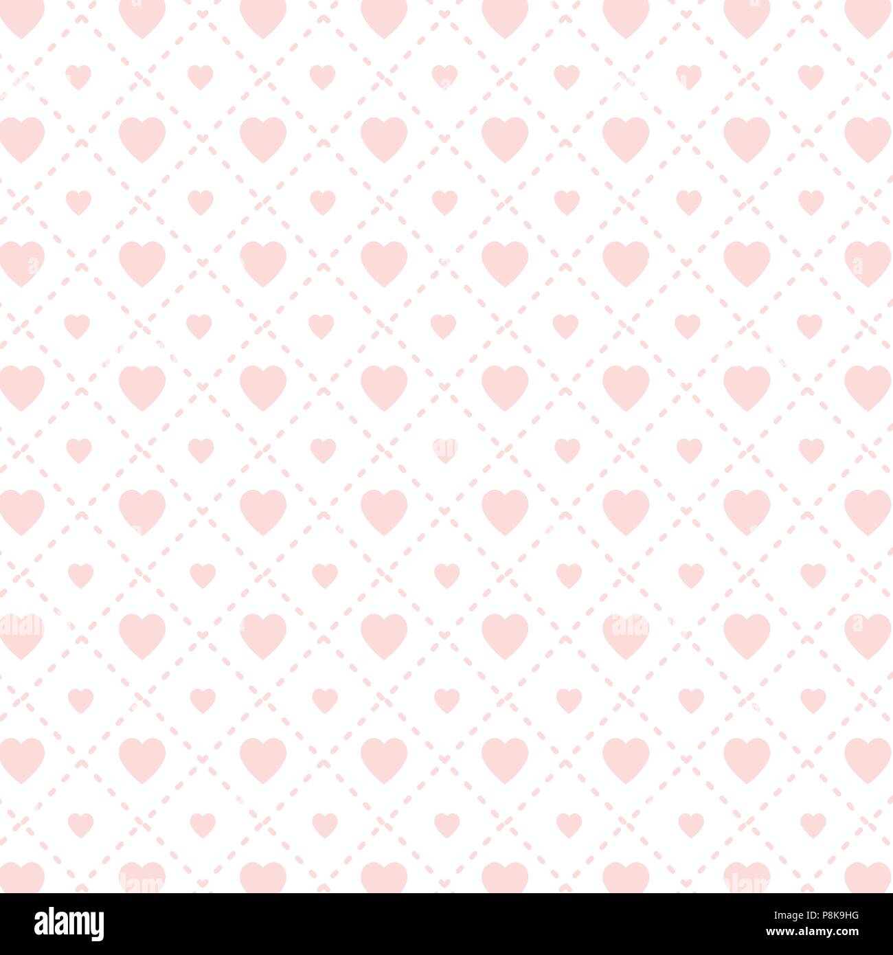 Valentine's pattern background. For web design and application ...