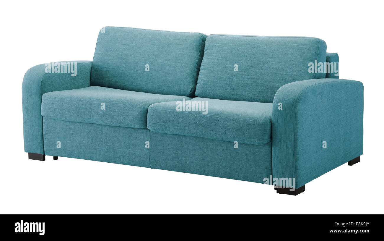 Sofa isolated on white. Include clipping path Stock Photo - Alamy