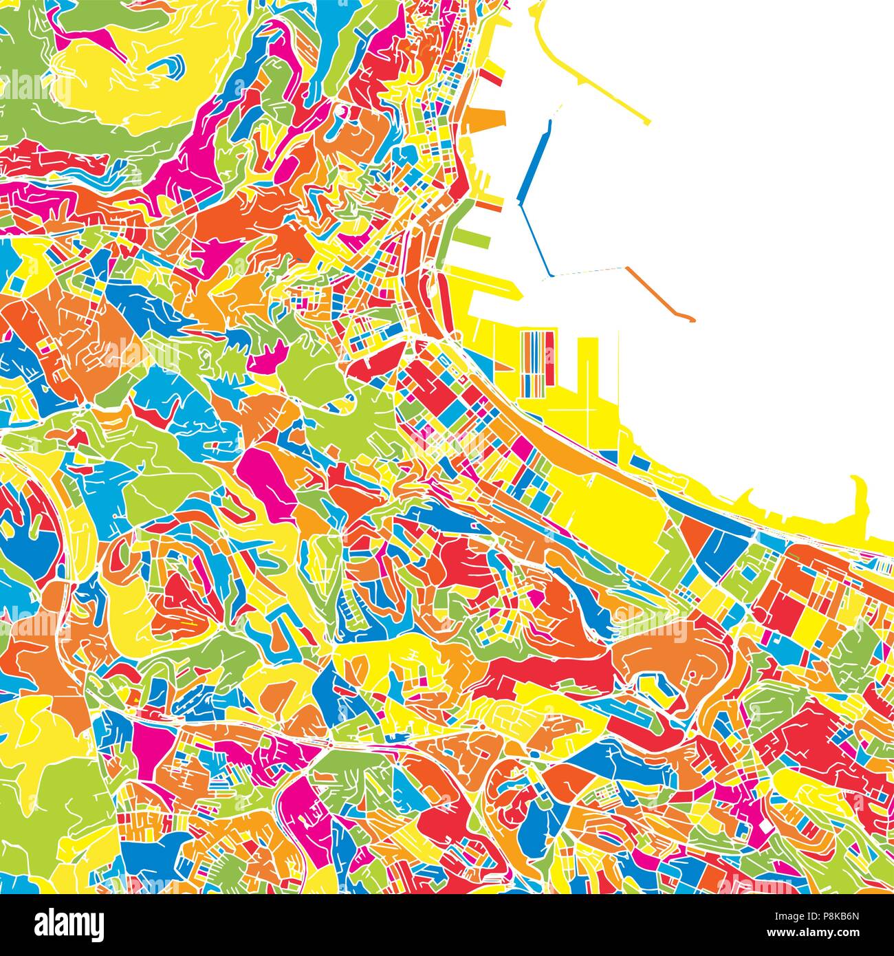 Algeria print art Stock Vector Images - Alamy