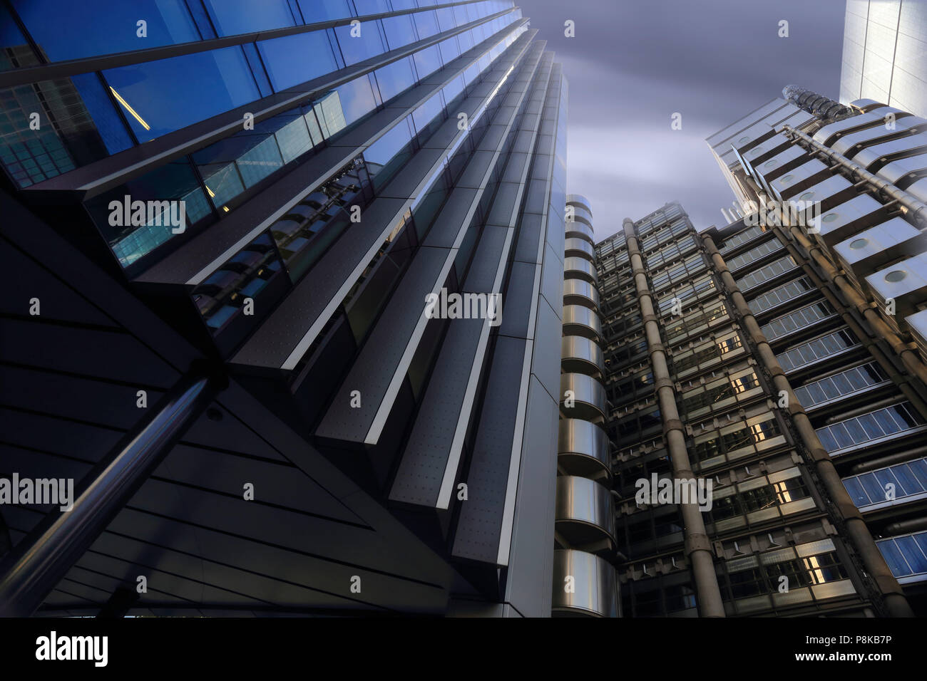 Towers of Modern London Stock Photo - Alamy