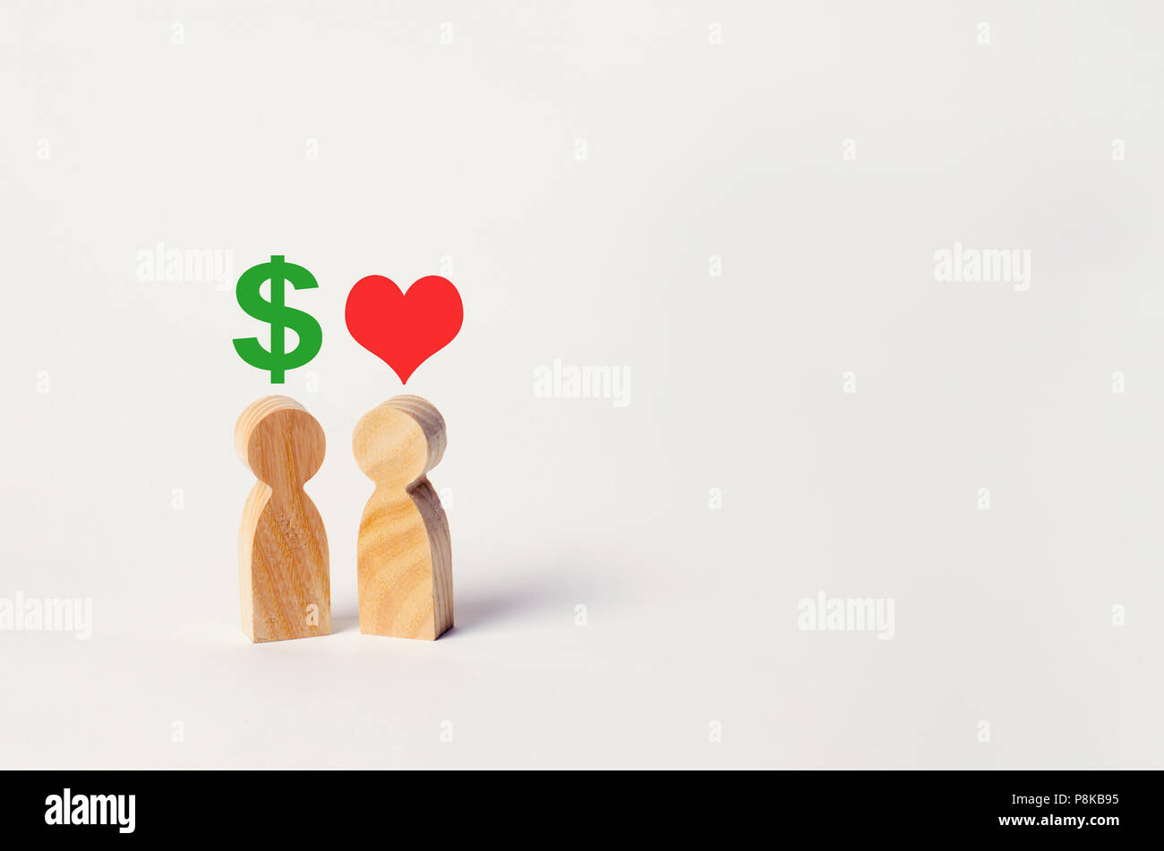 Money versus love. Passion versus profit. Family or career choice ...