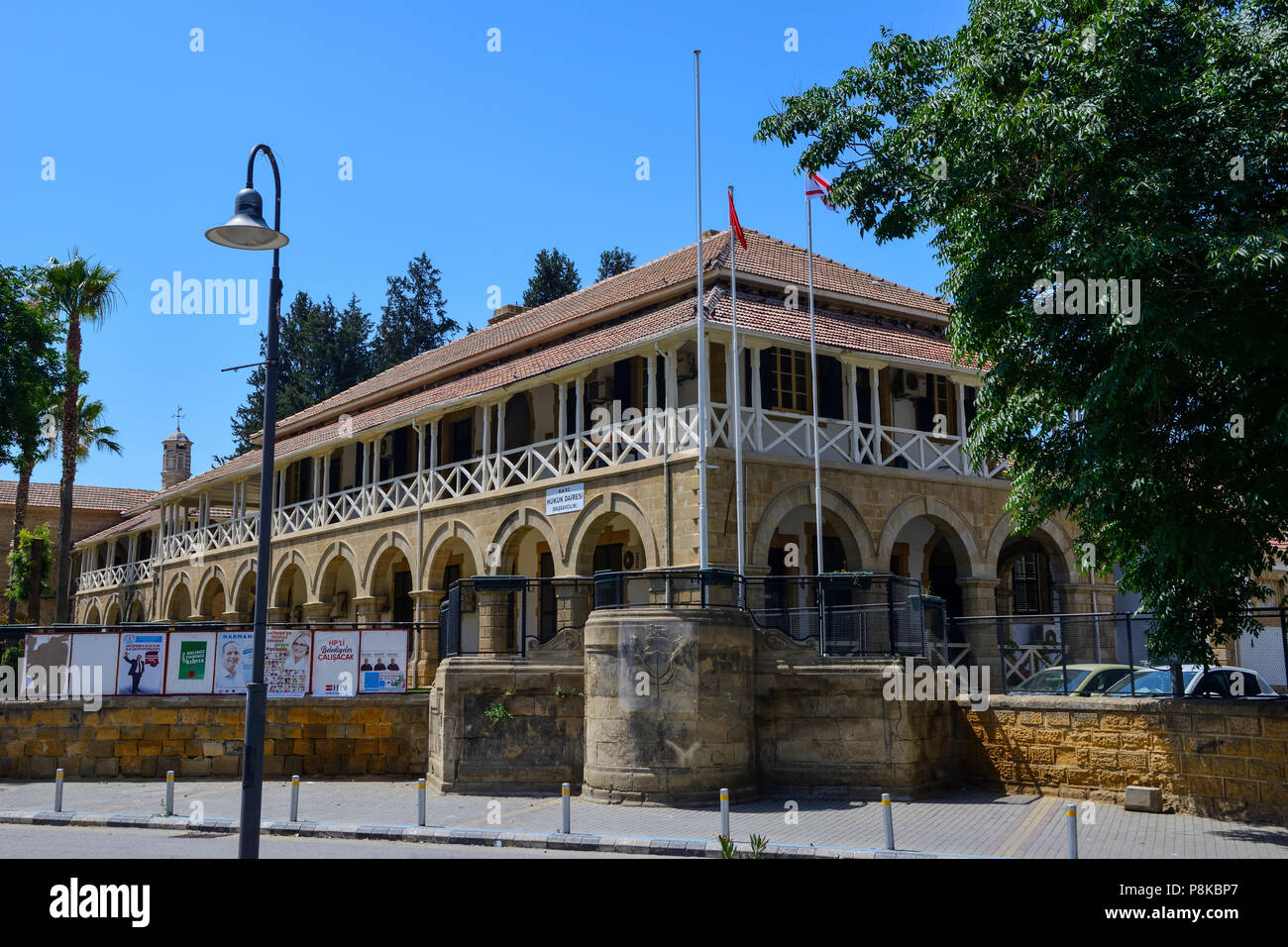 Law Courts on Atatürk Square (Sarayönü Square) in North Nicosia ...