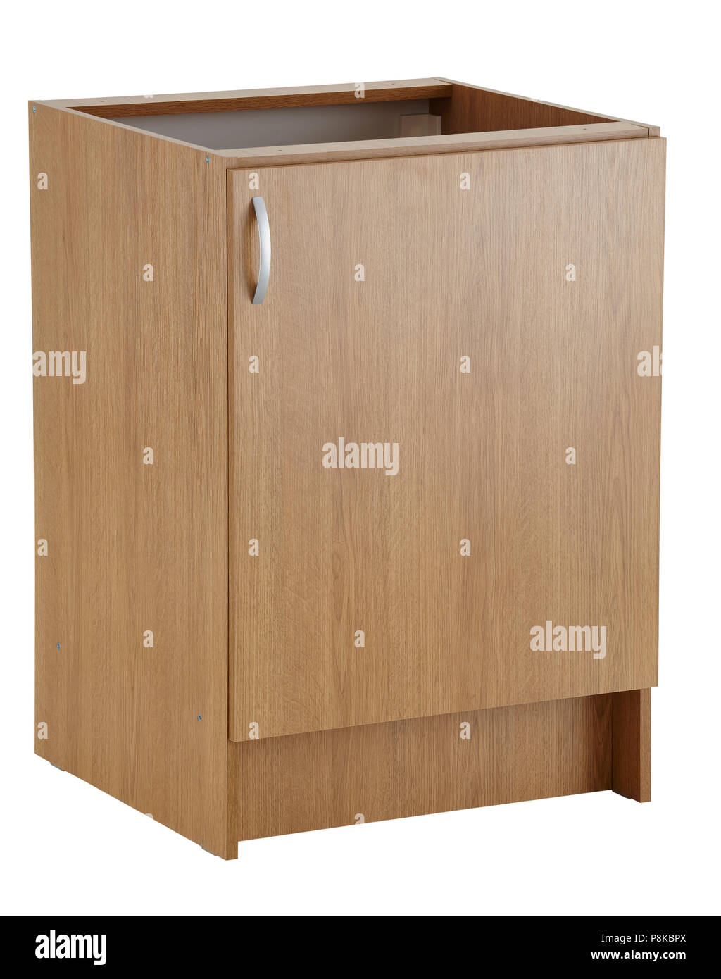 Kitchen base cabinet isolated on white background. Include clipping ...