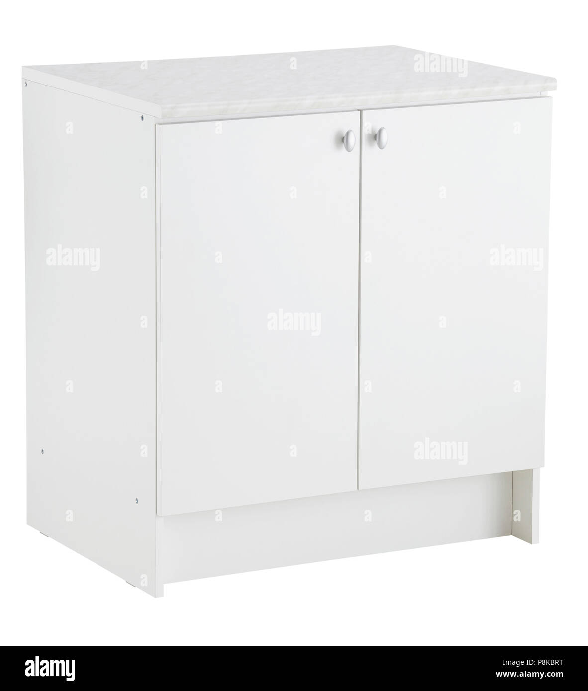 Kitchen cabinet isolated on white background. Include clipping path ...