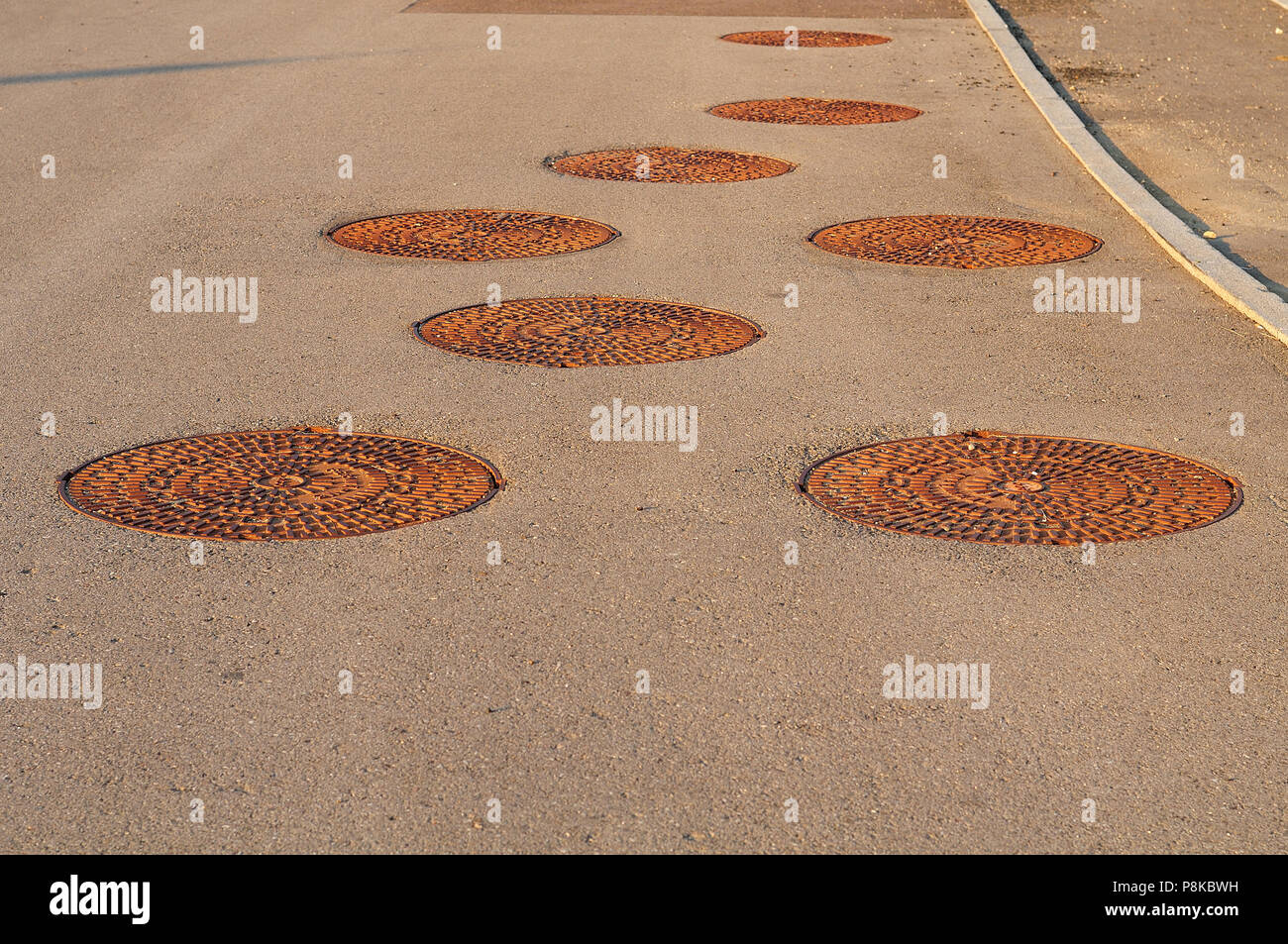 Tarmac and metal drain hi-res stock photography and images - Alamy