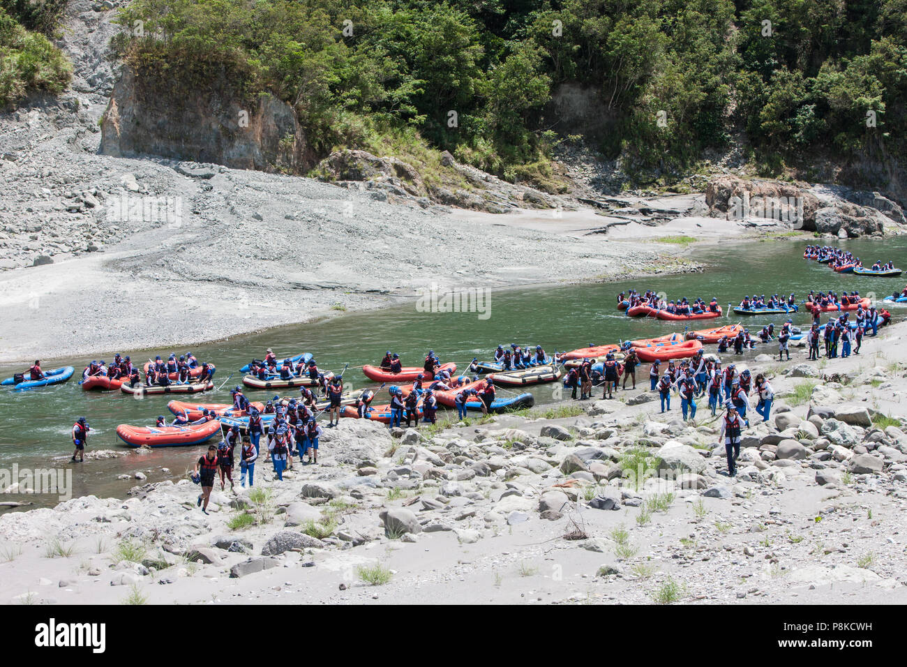 White,water,river,rafting,Ruisui,south,of,Taipei,Taiwan,China,Chinese ...