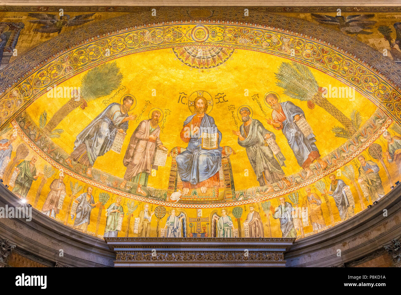 St paul basilica outside walls apse hi-res stock photography and images ...