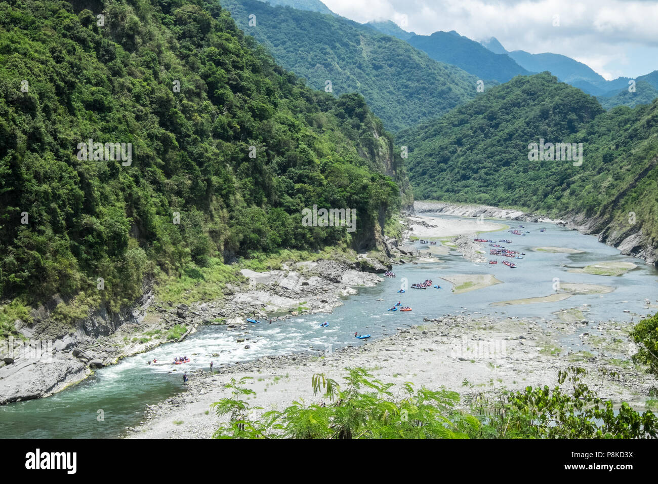 White,water,river,rafting,Ruisui,south,of,Taipei,Taiwan,China,Chinese ...