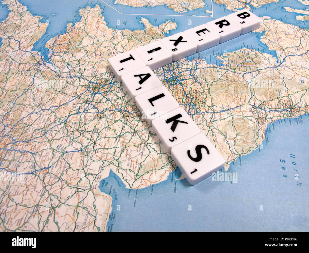 representation of Brexit talks, the United Kingdom exit from the ...
