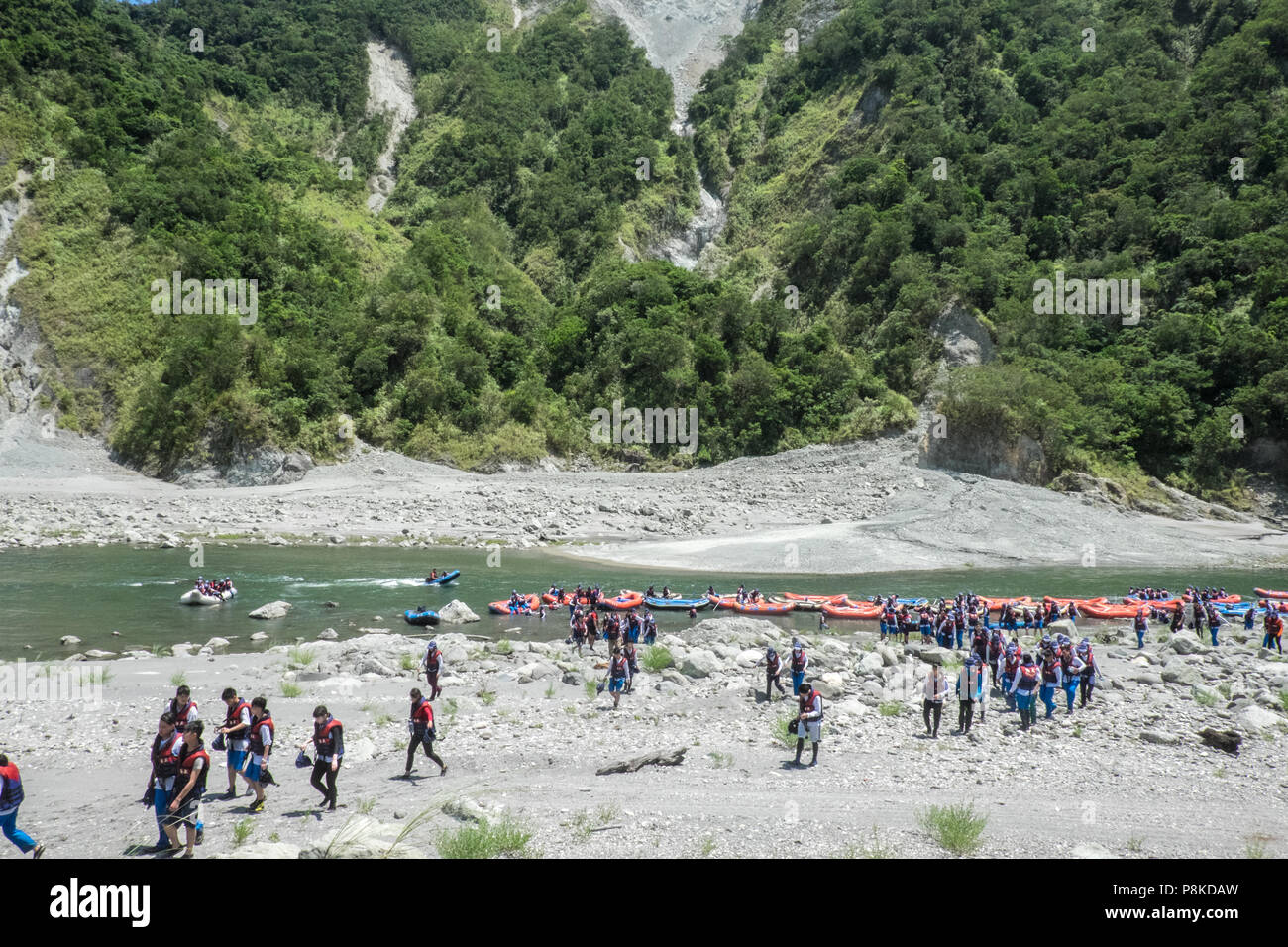 White,water,river,rafting,Ruisui,south,of,Taipei,Taiwan,China,Chinese ...