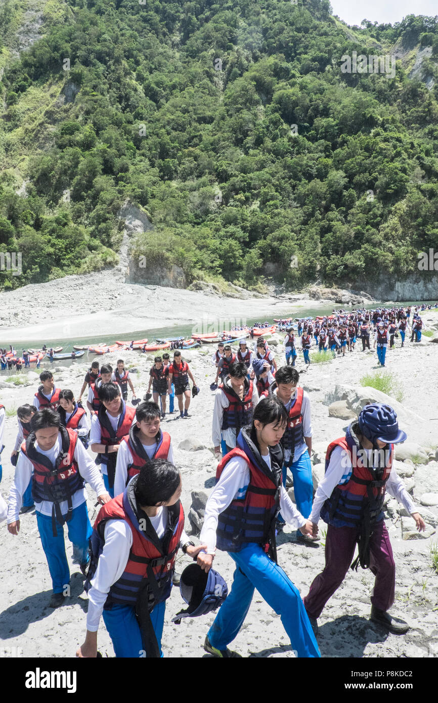 White,water,river,rafting,Ruisui,south,of,Taipei,Taiwan,China,Chinese ...