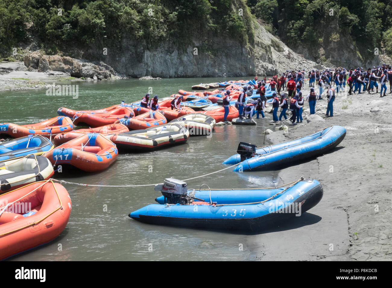 White,water,river,rafting,Ruisui,south,of,Taipei,Taiwan,China,Chinese ...