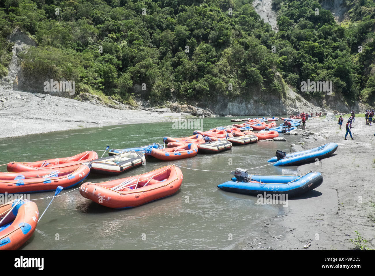White,water,river,rafting,Ruisui,south,of,Taipei,Taiwan,China,Chinese ...