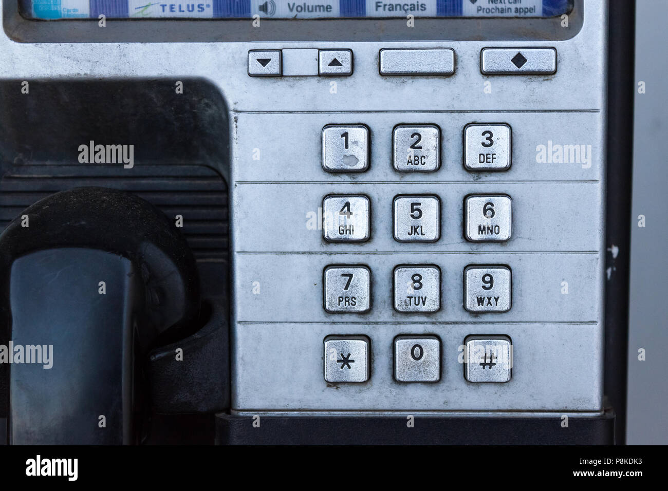 Telus pay phone hi-res stock photography and images - Alamy