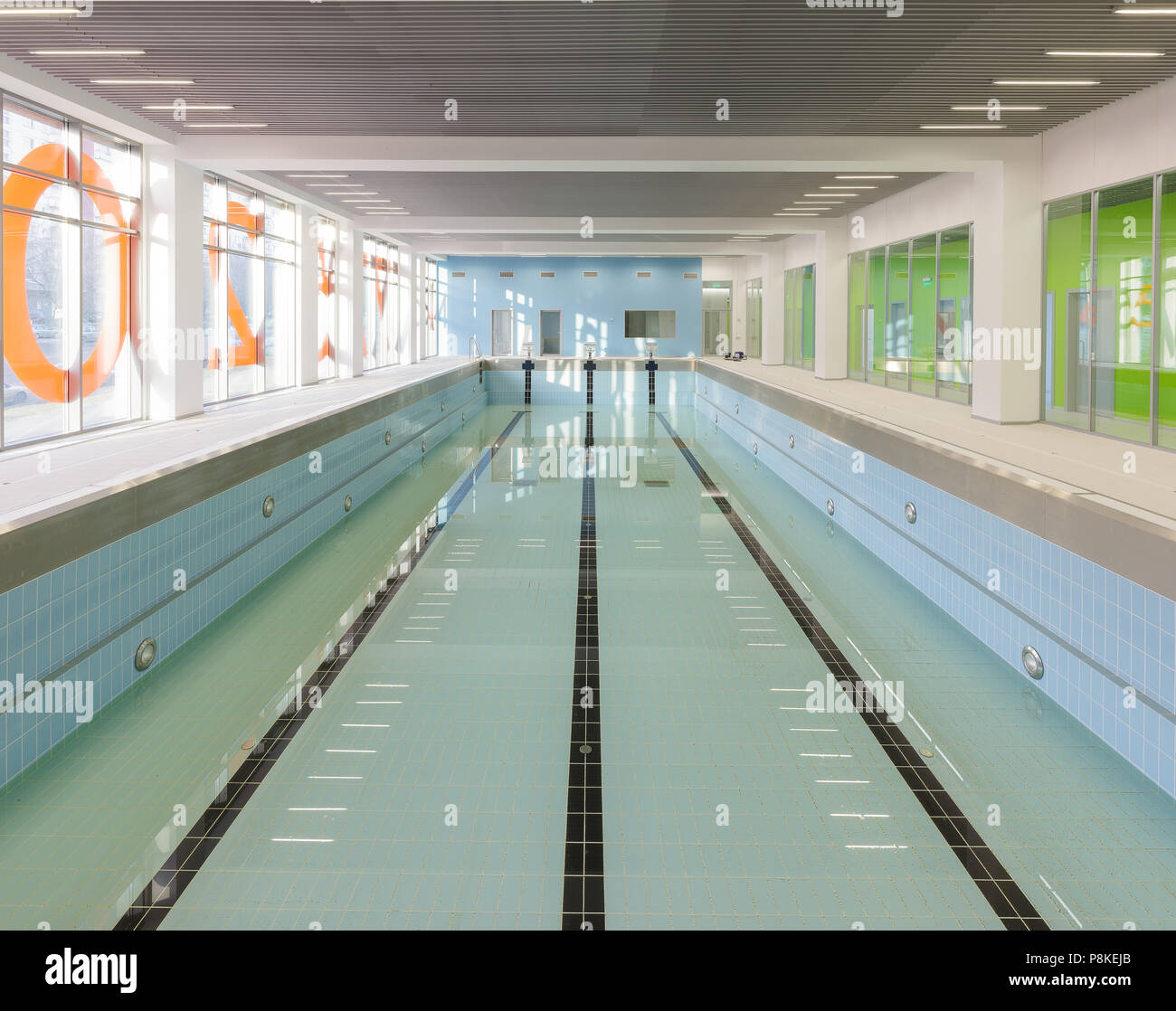 Modern sports centre interior hi-res stock photography and images - Alamy