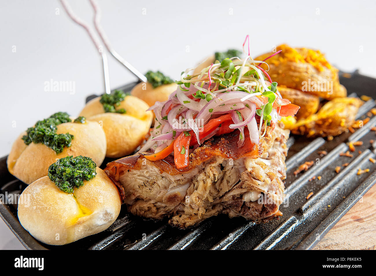 Chicharrones peru hi-res stock photography and images - Alamy