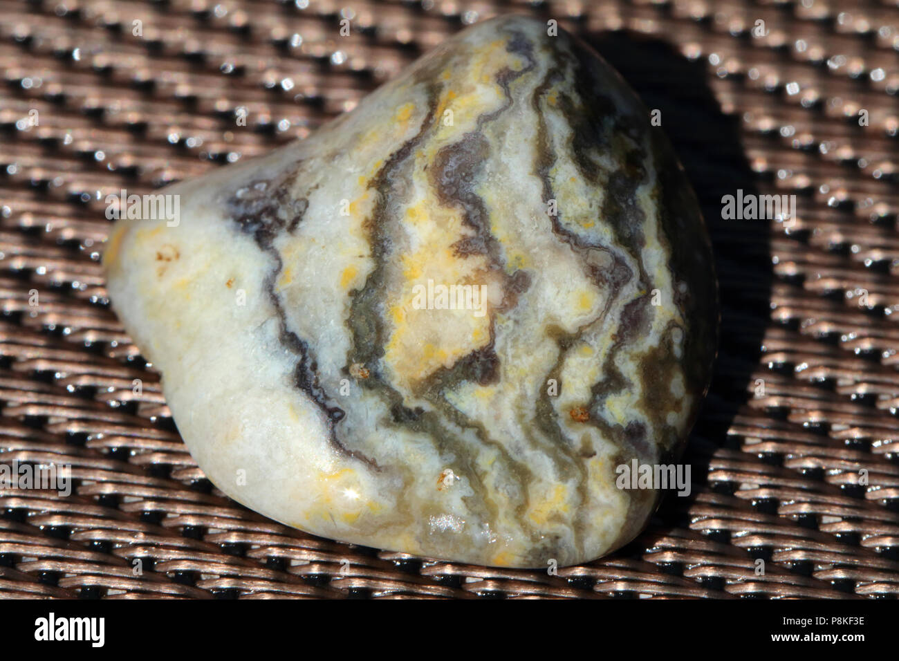 Prairie Agate, collected on the Buffalo Gap National Grasslands of ...